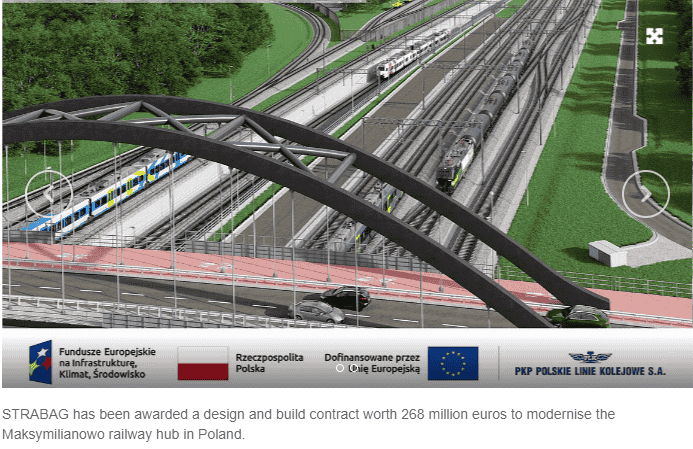 Modern Construction News News STRABAG gets railway hub ready for the ...