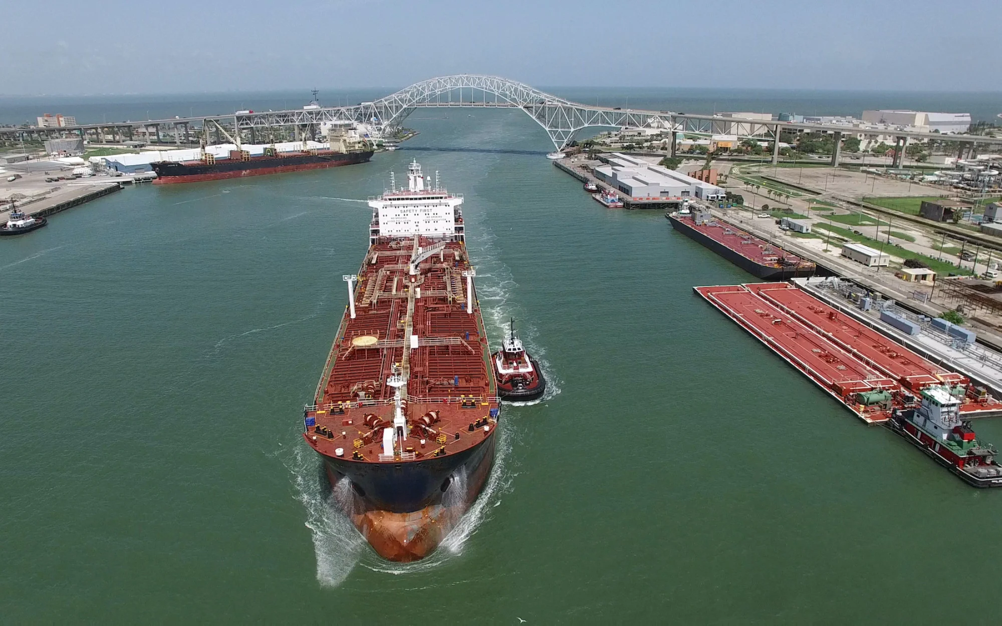 Modern Construction News News Texas Port Uses AI to Track Ships in Real ...