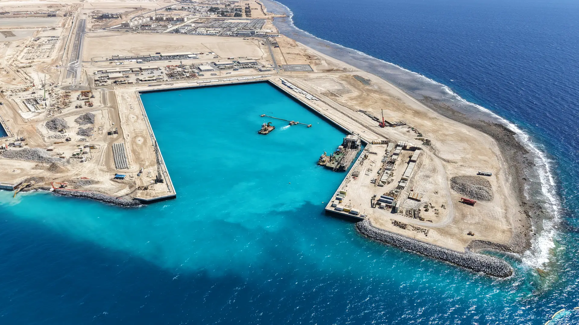 Modern Construction News News BESIX Delivers Landmark Marine ...