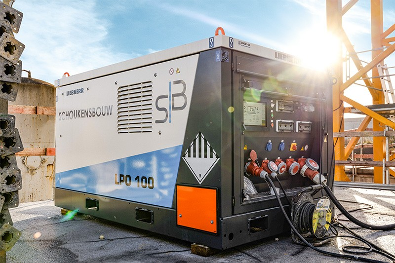 Van der Spek Mobile Liebherr Energy Storage Systems Overview