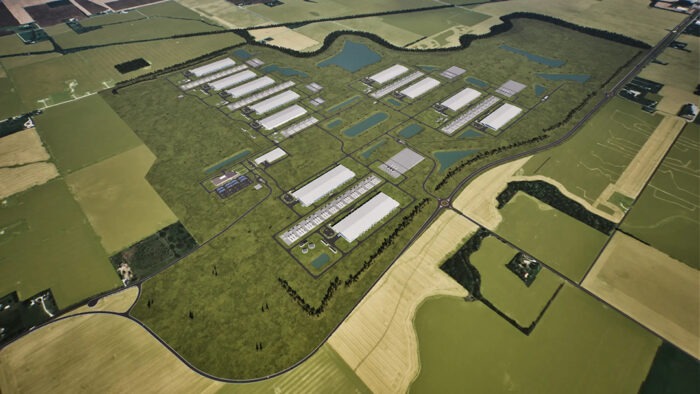 10 Billion Meta Data Center Campus in Indiana Opens